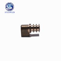 China Copper M6 Semi Threaded Screws CNC Turning Precision Fasteners for sale