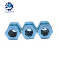 China Zinc Plated Carbon Steel Hex Nut, Standard Hexagonal Fastener Hardware for sale
