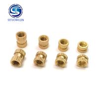 China Knurled Brass Insert Nut, Embedded Brass Inserts for Plastic Injection Molding for sale