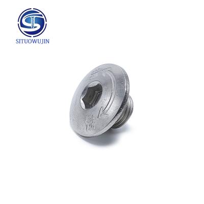 China Stainless Steel Hex Socket Quick Release Screw, Precision Locking Fastener for Equipment Assembly for sale