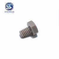 China Peek Hex Head Low Profile Screw, Outer Hexagon Flat Head Plastic Fastener for sale