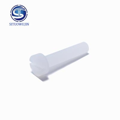 China Slotted Head Resin Screw, Quick Disassembly Machine Fastening Screw for sale