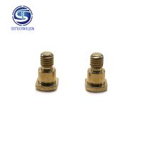 China Positioning Copper Milling Plane Screws M6 Semi Threaded Bolt  Screws for sale