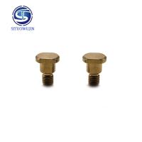 China Positioning Copper Milling Plane Screws M6 Semi Threaded Bolt  Screws for sale