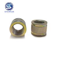 China Color Zinc Plated Carbon Steel Round Nut, Round Locking Fastener for sale