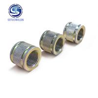 China Color Zinc Plated Carbon Steel Round Nut, Round Locking Fastener for sale
