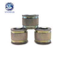 China Color Zinc Plated Carbon Steel Round Nut, Round Locking Fastener for sale