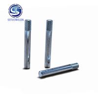 China Carbon Steel Fixed Galvanized Shaft Serrated Precision Hardware Tool ISO9001 for sale