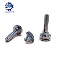 China Nickel Plated Adjusting Carbon Steel Screw Hardware Tool Precision Assembly Parts for sale