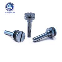China Nickel Plated Adjusting Carbon Steel Screw Hardware Tool Precision Assembly Parts for sale