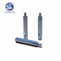 China Solid Straight Knurled Pin, Single Side Knurling Cylindrical Locating Shaft for sale