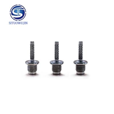 China CNC Machined Knurling Shaft, Anti-Slip Positioning Tool Fittings for sale