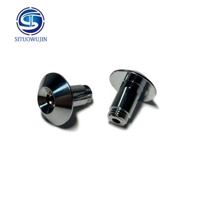 China Nickel Plated Carbon Steel Umbrella Head Screw, Hardware Connection Fastening Parts for sale