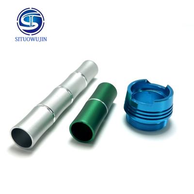 China Customized Color CNC Machining Hardware, Precision Aluminum Alloy Color Machined Parts for sale