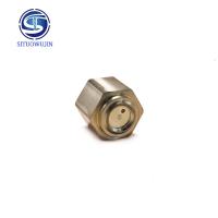China CNC Machined Brass Hex Nut, Custom Brass Hexagonal Thread Fastener for sale