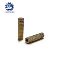 China Corrosion Resistant Brass Through Bore Insert Nut, Injection Molding Embedded Nut for sale