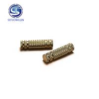 China Corrosion Resistant Brass Through Bore Insert Nut, Injection Molding Embedded Nut for sale