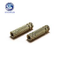 China Corrosion Resistant Brass Through Bore Insert Nut, Injection Molding Embedded Nut for sale