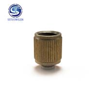 China Straight Knurl Brass Insert Nut, Anti-Slip Embedded Nut for Plastic Molding for sale
