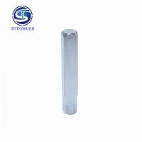 China CNC Machined Carbon Steel Square Shaft Connector with High Corrosion Resistance and Customizable Options for sale