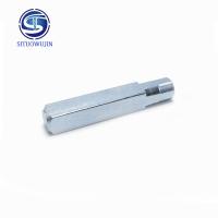 China CNC Machined Carbon Steel Square Shaft Connector with High Corrosion Resistance and Customizable Options for sale