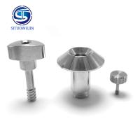 China Precision CNC Machined Screws and Nuts, Custom Industrial Threaded Fastener Parts for sale