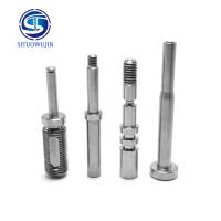 China High Precision Custom Machined Stainless Steel CNC Threaded Screws and Nuts for Industrial Fastener Components for sale