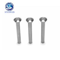 China Stainless Steel Square Round Head Pin, CNC Machined Locating Dowel Pin for Tooling Fixtures for sale