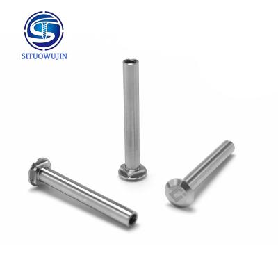 China Stainless Steel Square Round Head Pin, CNC Machined Locating Dowel Pin for Tooling Fixtures for sale