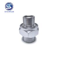 China Stainless Steel CNC Precision Hydraulic Fittings Custom Machined for Automotive Hydraulic Systems for sale
