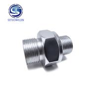 China Stainless Steel CNC Precision Hydraulic Fittings Custom Machined for Automotive Hydraulic Systems for sale