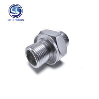 China Stainless Steel CNC Precision Hydraulic Fittings Custom Machined for Automotive Hydraulic Systems for sale