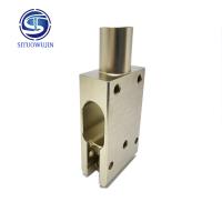 China Lightweight CNC Machined Aluminum Automation Gripper Head, Robotic Pneumatic Clamping Components for sale