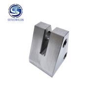 China Trapezoidal Aluminum Automation Gripper Head, Precision CNC Machined Robotic Pneumatic Clamping Jaws for sale