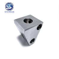 China Trapezoidal Aluminum Automation Gripper Head, Precision CNC Machined Robotic Pneumatic Clamping Jaws for sale