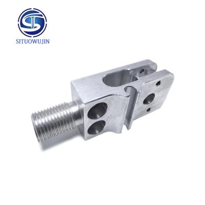 China Custom Trapezoidal Aluminum Gripper Head, High Precision CNC Automation Handling Clamp Fittings for sale