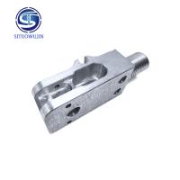 China Custom Trapezoidal Aluminum Gripper Head, High Precision CNC Automation Handling Clamp Fittings for sale