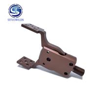 China Custom Aluminum High Precision CNC Machining Automation Clamping Head for Robot Handling Gripper Components for sale