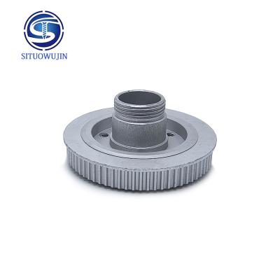 China CNC Precision Machined Aluminum Alloy Gear Parts, Custom Non-Standard Aluminum Gear Mechanical Components for sale