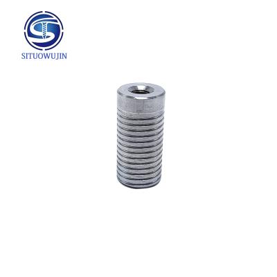 China Custom CNC Machined Stainless Iron Precision Connector Parts with High Corrosion Resistance and Magnetic Positioning Function for sale