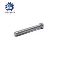 China Custom CNC Machined 304 Stainless Steel Hex Head Screws with High Corrosion Resistance for sale