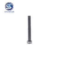 China Custom CNC Machined 304 Stainless Steel Hex Head Screws with High Corrosion Resistance for sale