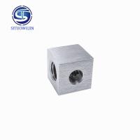 China Custom CNC Machined Square Positioning Nut with High Corrosion Resistance, ±0.01mm Tolerance, and Dacromet Surface Treatment for sale