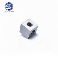 China Custom CNC Machined Square Positioning Nut with High Corrosion Resistance, ±0.01mm Tolerance, and Dacromet Surface Treatment for sale