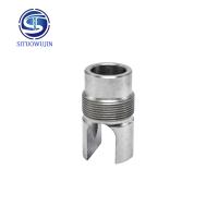 China Custom High Precision CNC Machined Slotted Air Intake Pipe Fitting with Quick-Disassembly Anti-Loosening Structure and High Corrosion Resistance for sale