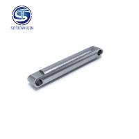 China High Precision CNC Machined Double-End Hole Adjustment Shaft with High Corrosion Resistance and Customizable Material for sale