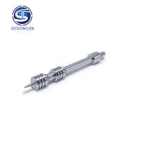China Custom CNC Machined RF Perforated Hardware Parts with High Corrosion Resistance and Dacromet Surface Treatment for RF Communication Devices for sale