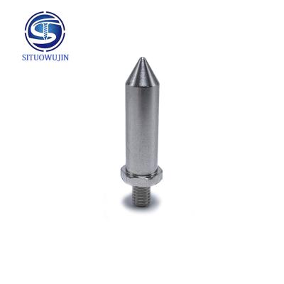 China Custom Stainless Steel Guide Pin with Tapered Head for High Precision CNC Machined Locating Applications for sale