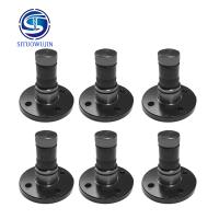 China Custom Carbon Steel Rotating Base CNC Machined High Precision Rotary Base Swivel Mount for sale