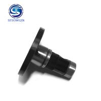 China Custom Carbon Steel Rotating Base CNC Machined High Precision Rotary Base Swivel Mount for sale